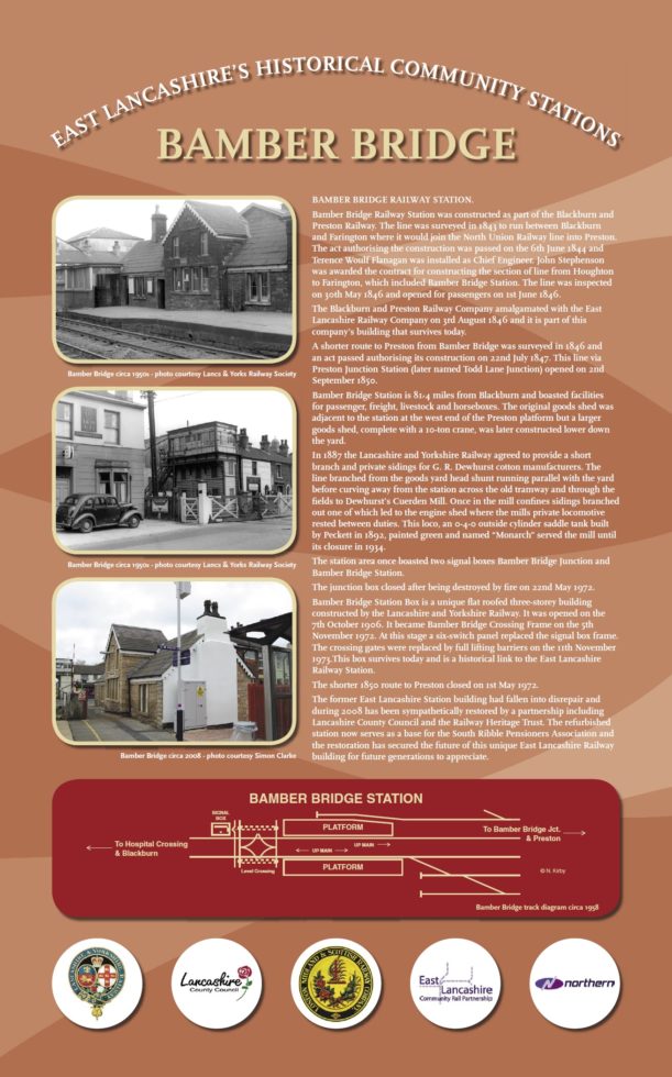 Bamber Bridge | Community Rail Lancashire
