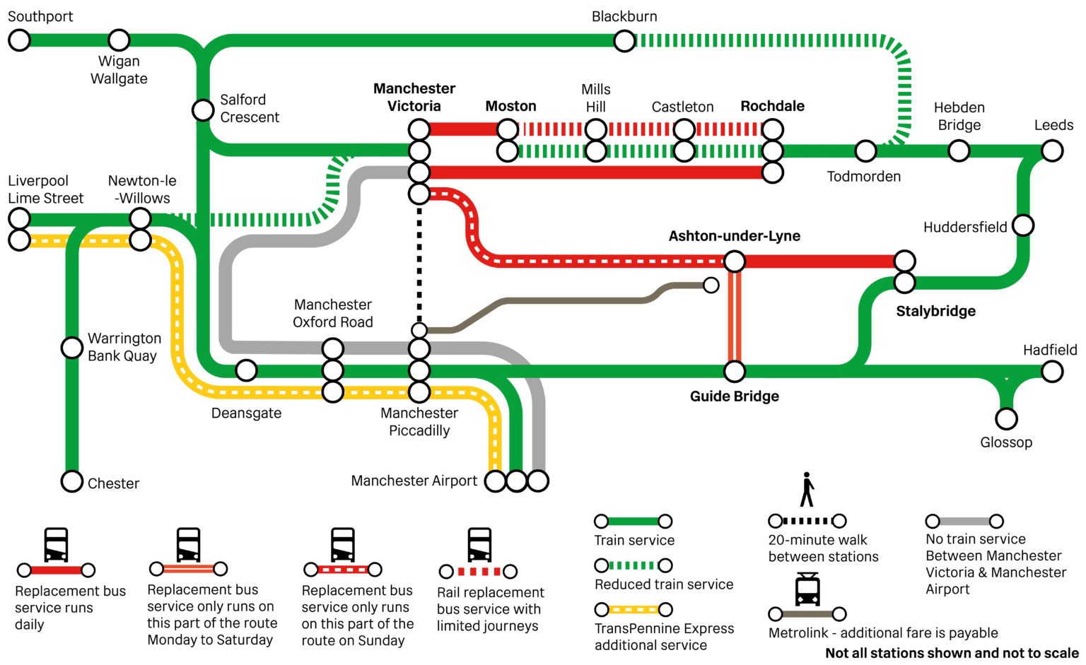 Route Improvements Manchester Victoria to Rochdale & Stalybridge ...