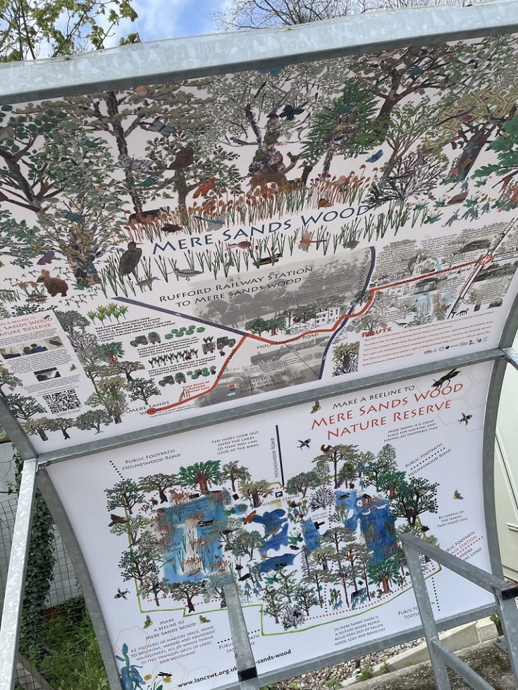 Rufford To Mere Sands Wood Walks Leaflet Launched | Community Rail ...