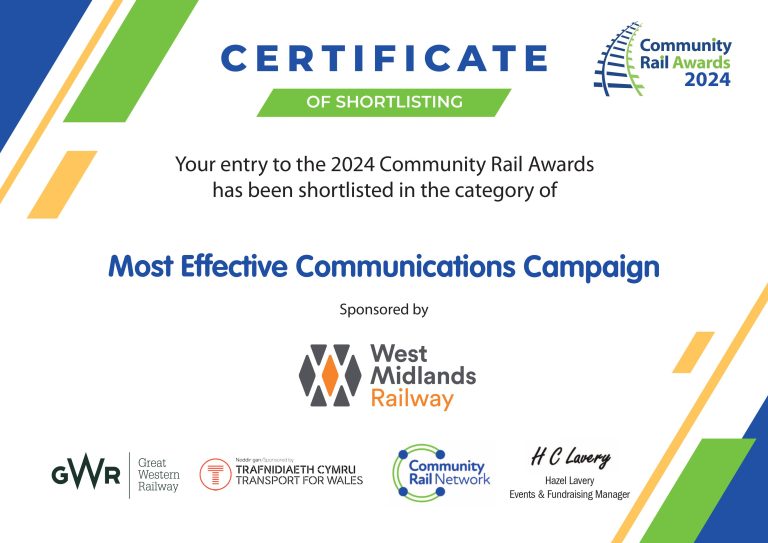 Community Rail Awards 2024 Shortlistings | Community Rail Lancashire Community Rail Awards 2024 Shortlistings | Community Rail Lancashire