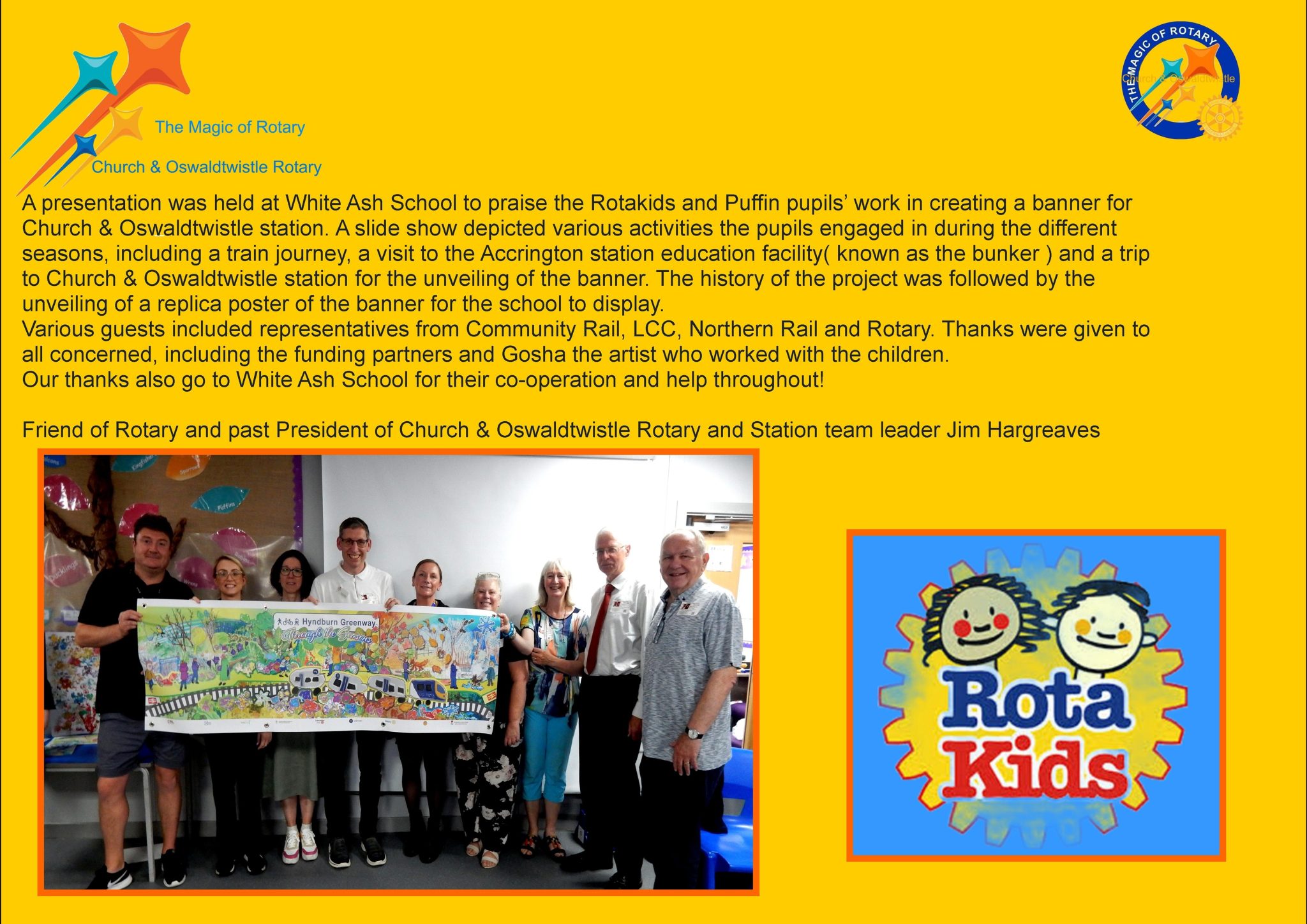 Through The Seasons With White Ash School | Community Rail Lancashire